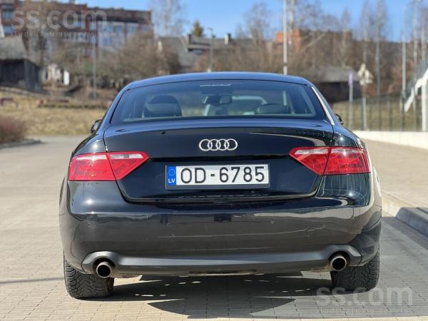 Black Audi A5 2009 in Riga, with an engine capacity of 3.00 L and mileage of 340 thousand km for 5850 €, photo 5 on AUTOMOTO.COM.LV