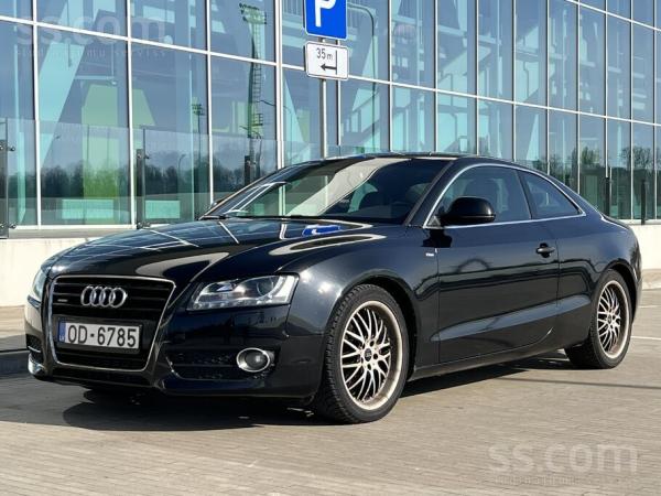 Black Audi A5 2009 in Riga, with an engine capacity of 3.00 L and mileage of 340 thousand km for 5850 €, photo 8 on AUTOMOTO.COM.LV