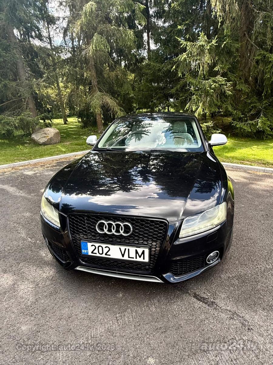 Black Audi A5 2009 in Tallinn, with an engine capacity of 2.70 L and mileage of 296 thousand km for 6290 €, photo 5 on AUTOMOTO.COM.LV