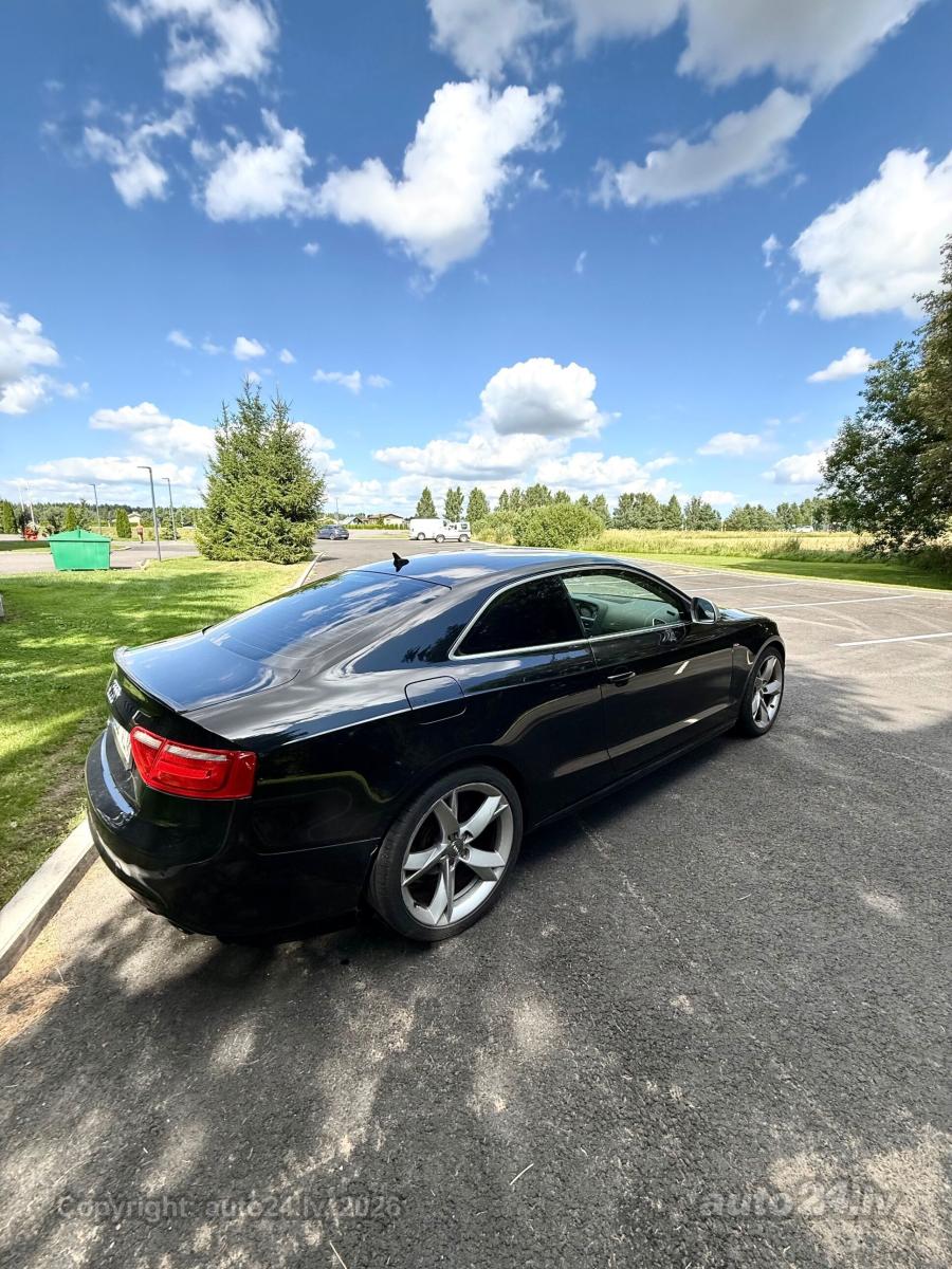 Black Audi A5 2009 in Tallinn, with an engine capacity of 2.70 L and mileage of 296 thousand km for 6290 €, photo 8 on AUTOMOTO.COM.LV