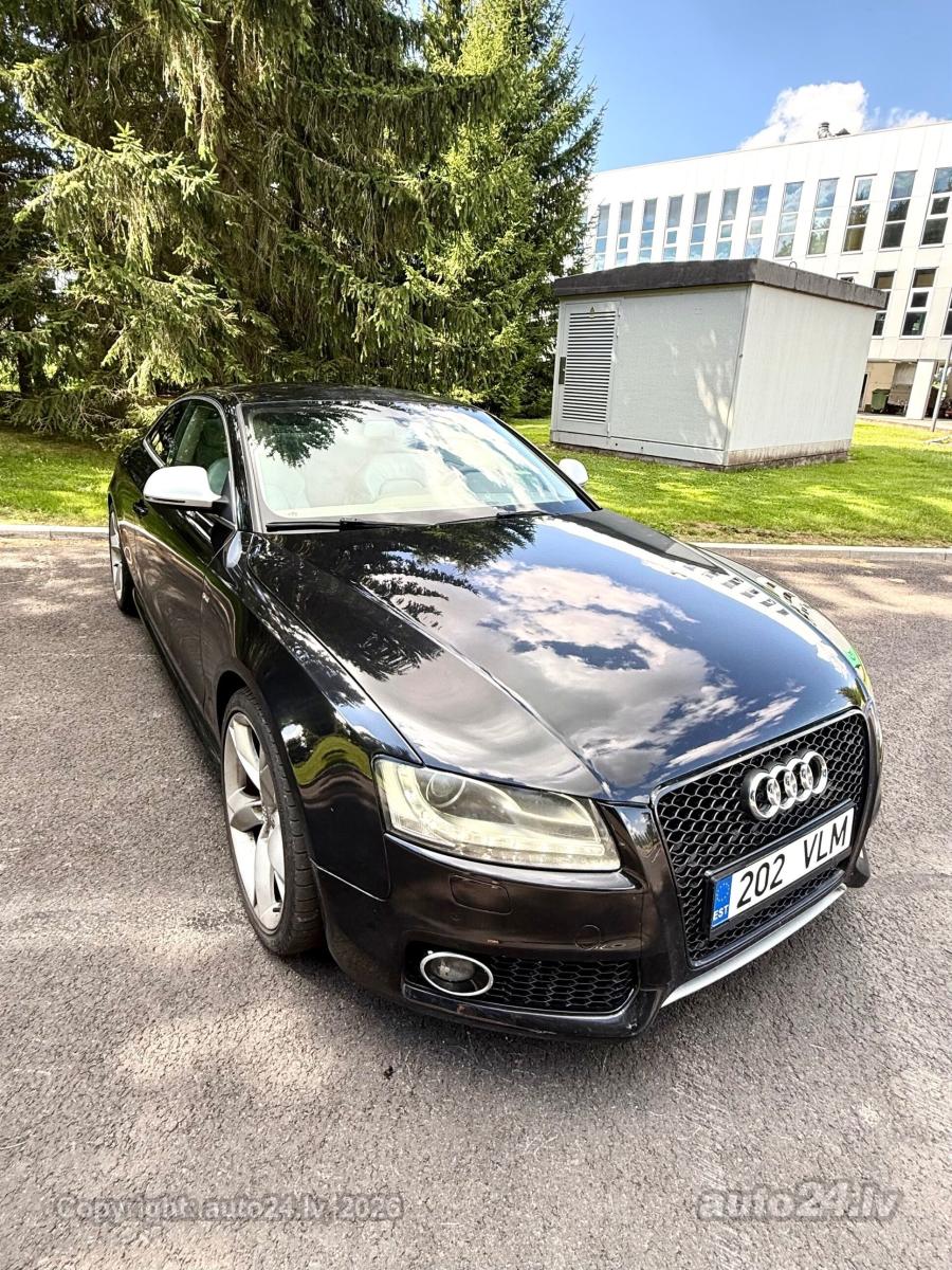 Black Audi A5 2009 in Tallinn, with an engine capacity of 2.70 L and mileage of 296 thousand km for 6290 €, photo 9 on AUTOMOTO.COM.LV