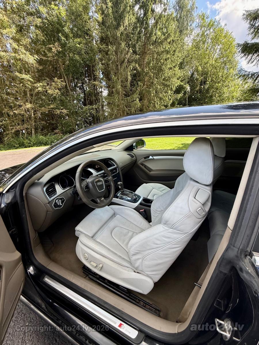 Black Audi A5 2009 in Tallinn, with an engine capacity of 2.70 L and mileage of 296 thousand km for 6290 €, photo 10 on AUTOMOTO.COM.LV