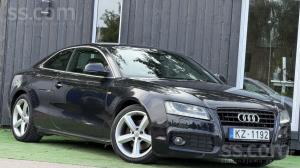 Melns Audi A5 2009 Rīga, ar dzinēja tilpumu 3.00 L un nobraukumu 336 tūkst. km par 6250 €, foto  vietnē AUTOMOTO.COM.LV