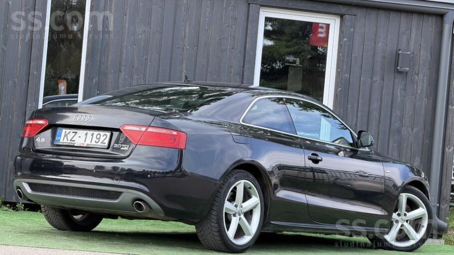 Melns Audi A5 2009 Rīga, ar dzinēja tilpumu 3.00 L un nobraukumu 336 tūkst. km par 6250 €, foto 5 vietnē AUTOMOTO.COM.LV