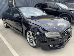 Black Audi A5 2009 in Klaipeda, with an engine capacity of 2.97 L and mileage of 407 thousand km for 3300 €, photo  on AUTOMOTO.COM.LV