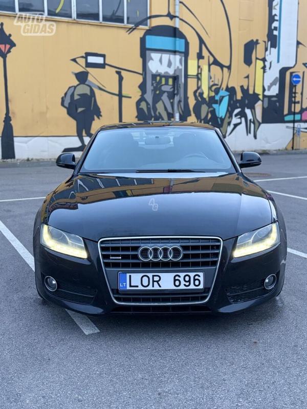 Melns Audi A5 2009 Viļņa, ar dzinēja tilpumu 2.00 L un nobraukumu 290 tūkst. km par 2500 €, foto 4 vietnē AUTOMOTO.COM.LV