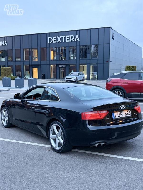 Melns Audi A5 2009 Viļņa, ar dzinēja tilpumu 2.00 L un nobraukumu 290 tūkst. km par 2500 €, foto 5 vietnē AUTOMOTO.COM.LV