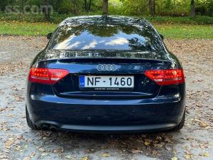 Black Audi A5 2009 in Riga, with an engine capacity of 2.00 L and mileage of 0 thousand km for 6799 €, photo 5 on AUTOMOTO.COM.LV