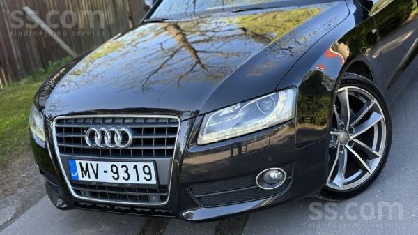 Melns Audi A5 2010 Jūrmala, ar dzinēja tilpumu 2.00 L un nobraukumu 0 tūkst. km par 7950 €, foto 2 vietnē AUTOMOTO.COM.LV