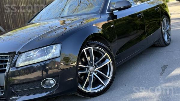Melns Audi A5 2010 Jūrmala, ar dzinēja tilpumu 2.00 L un nobraukumu 0 tūkst. km par 7950 €, foto 3 vietnē AUTOMOTO.COM.LV