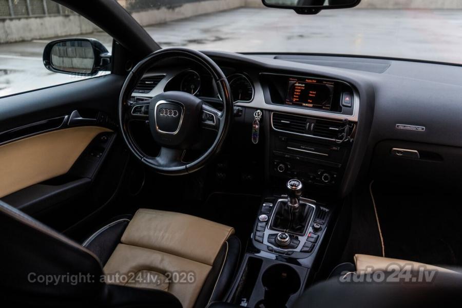 Melns Audi A5 2010 Tartu, ar dzinēja tilpumu 2.00 L un nobraukumu 297 tūkst. km par 7500 €, foto 6 vietnē AUTOMOTO.COM.LV
