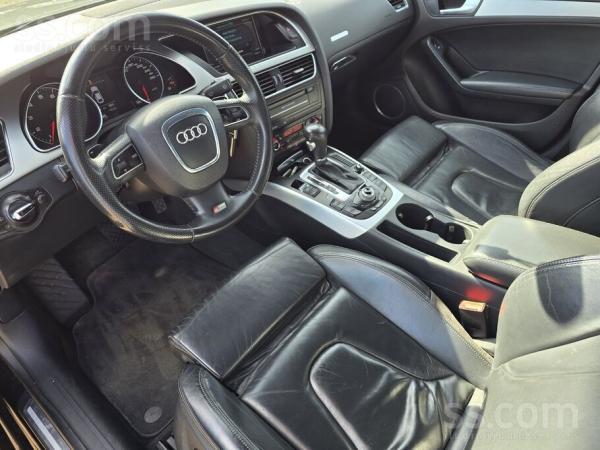 Black Audi A5 2010 in Riga, with an engine capacity of 2.00 L and mileage of 0 thousand km for 5600 €, photo 6 on AUTOMOTO.COM.LV