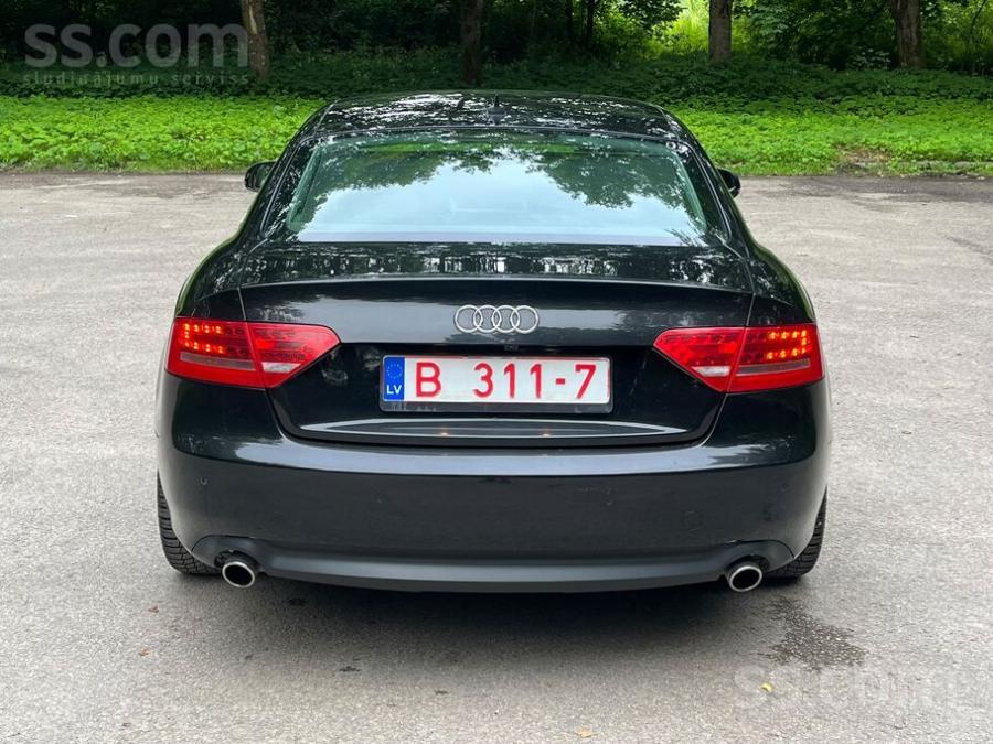 Melns Audi A5 2010 Rīga, ar dzinēja tilpumu 3.00 L un nobraukumu 0 tūkst. km par 8599 €, foto 5 vietnē AUTOMOTO.COM.LV