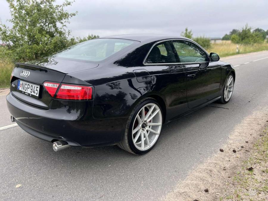 Melns Audi A5 2010 Viļņa, ar dzinēja tilpumu 1.80 L un nobraukumu 294 tūkst. km par 5200 €, foto 6 vietnē AUTOMOTO.COM.LV