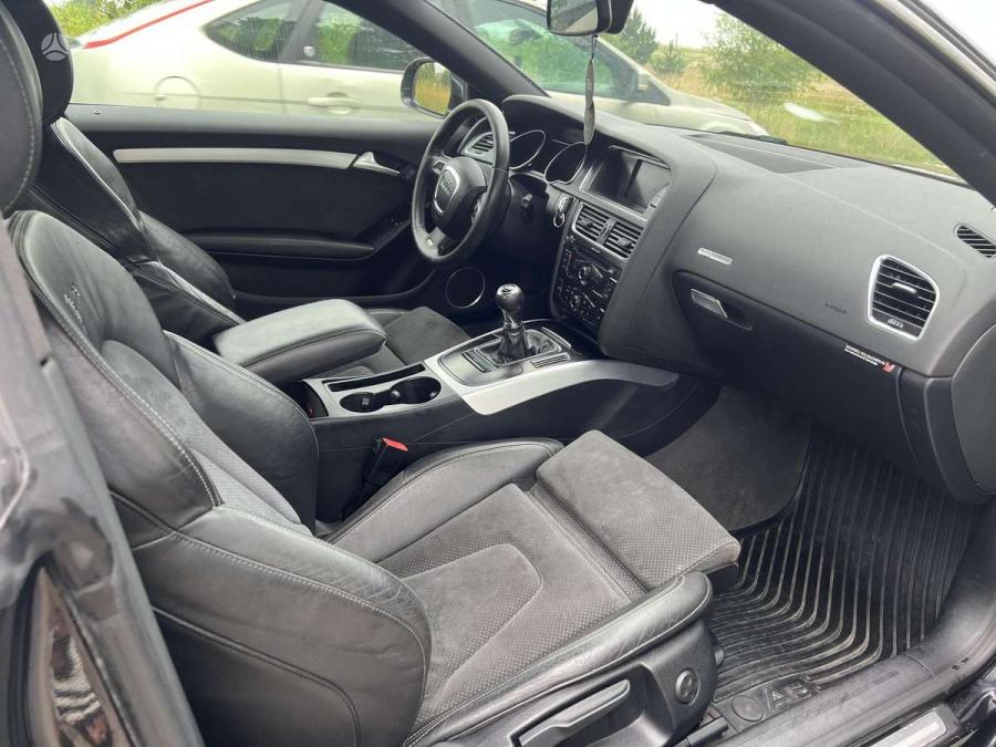 Melns Audi A5 2010 Viļņa, ar dzinēja tilpumu 1.80 L un nobraukumu 294 tūkst. km par 5200 €, foto 11 vietnē AUTOMOTO.COM.LV