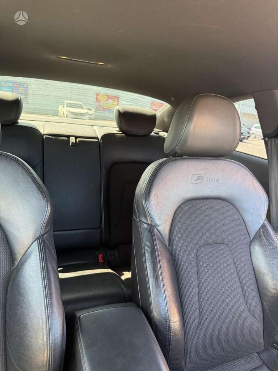 Melns Audi A5 2010 Kauņa, ar dzinēja tilpumu 1.98 L un nobraukumu 214 tūkst. km par 5000 €, foto 6 vietnē AUTOMOTO.COM.LV