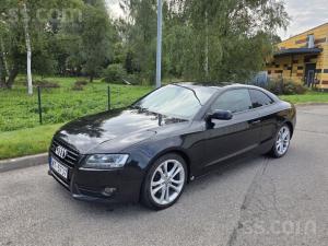 Черный Ауди А5 2010 в Рига, объемом двигателя 3.00 л и пробегом 312 тыс. км за 7500 €, фото  на AUTOMOTO.COM.LV