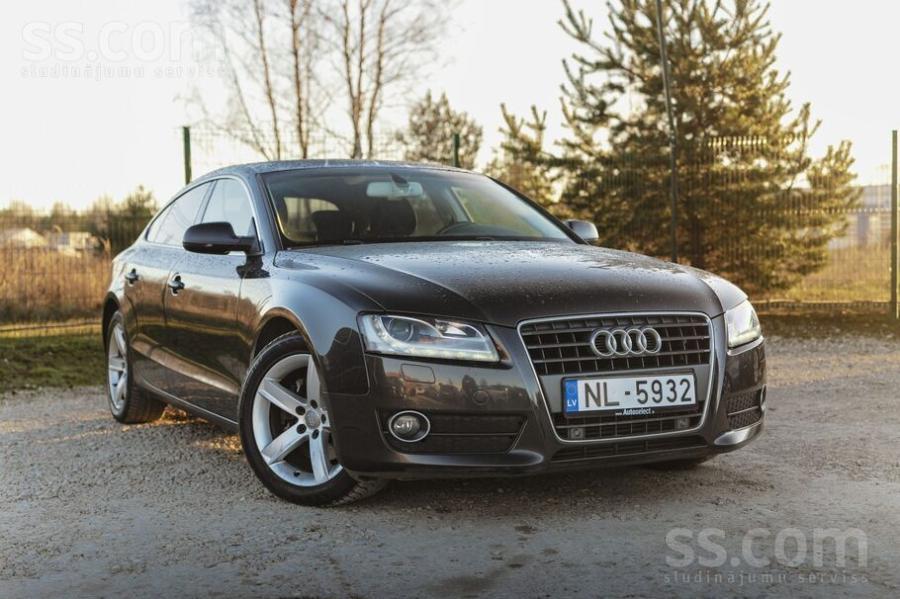 Black Audi A5 2011 in Riga, with an engine capacity of 1.80 L and mileage of 207 thousand km for 7790 €, photo 3 on AUTOMOTO.COM.LV