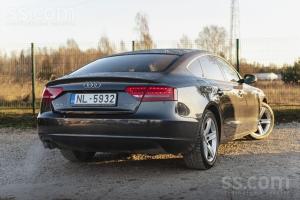 Black Audi A5 2011 in Riga, with an engine capacity of 1.80 L and mileage of 207 thousand km for 7790 €, photo 6 on AUTOMOTO.COM.LV