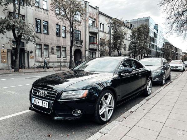 Melns Audi A5 2011 Kauņa, ar dzinēja tilpumu 1.98 L un nobraukumu 239 tūkst. km par 7450 €, foto 1 vietnē AUTOMOTO.COM.LV