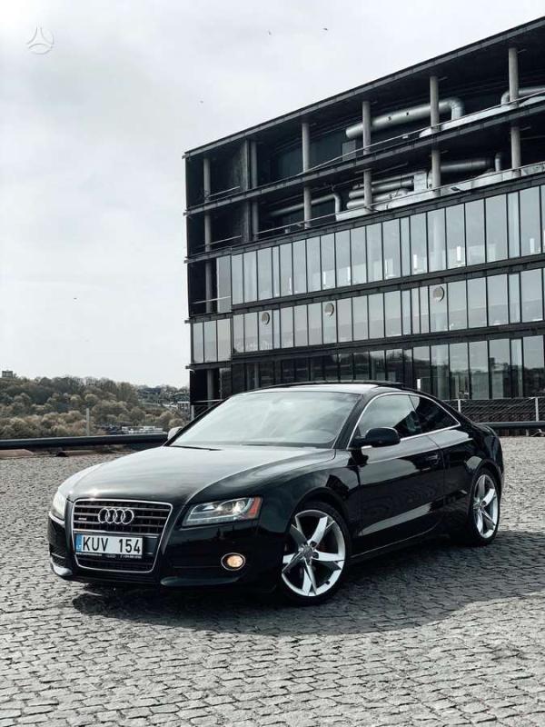 Melns Audi A5 2011 Kauņa, ar dzinēja tilpumu 1.98 L un nobraukumu 239 tūkst. km par 7450 €, foto 6 vietnē AUTOMOTO.COM.LV