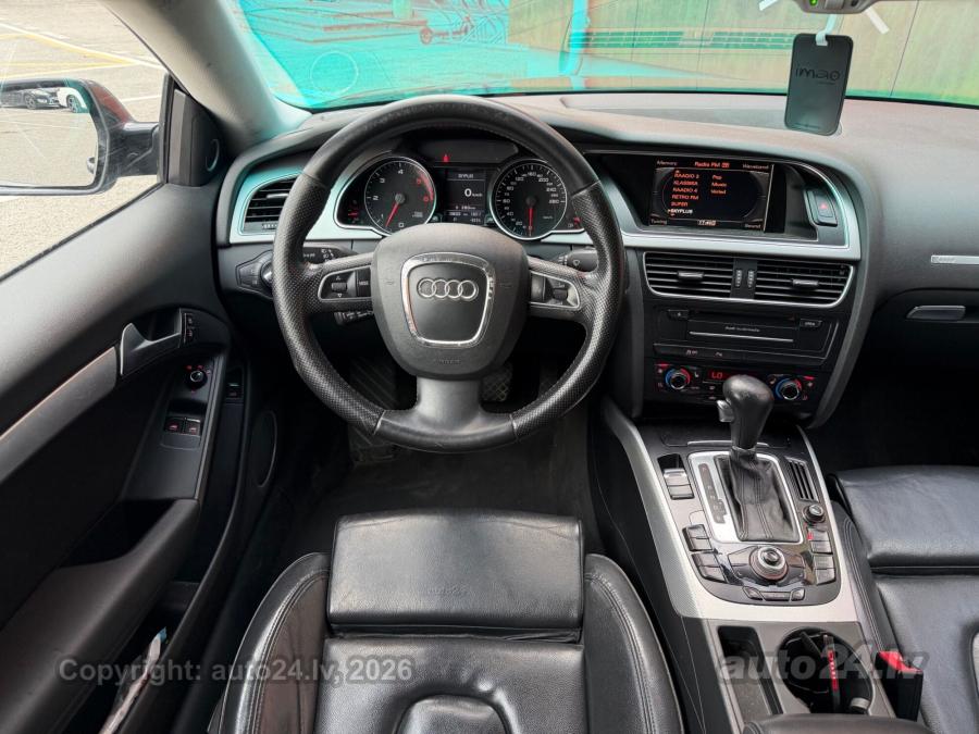Black Audi A5 2011 in Tartu, with an engine capacity of 2.70 L and mileage of 290 thousand km for 5200 €, photo 8 on AUTOMOTO.COM.LV