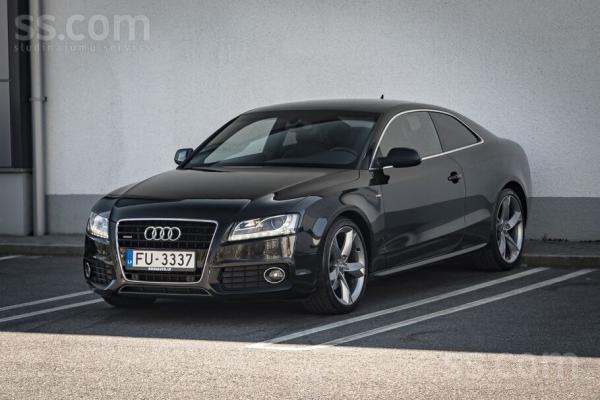 Melns Audi A5 2011 Rīga, ar dzinēja tilpumu 3.00 L un nobraukumu 298 tūkst. km par 8450 €, foto 1 vietnē AUTOMOTO.COM.LV