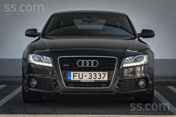 Melns Audi A5 2011 Rīga, ar dzinēja tilpumu 3.00 L un nobraukumu 298 tūkst. km par 8450 €, foto 2 vietnē AUTOMOTO.COM.LV