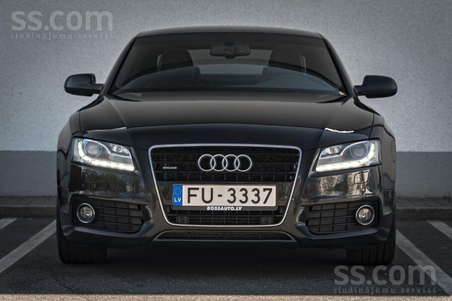 Melns Audi A5 2011 Rīga, ar dzinēja tilpumu 3.00 L un nobraukumu 298 tūkst. km par 8450 €, foto 3 vietnē AUTOMOTO.COM.LV