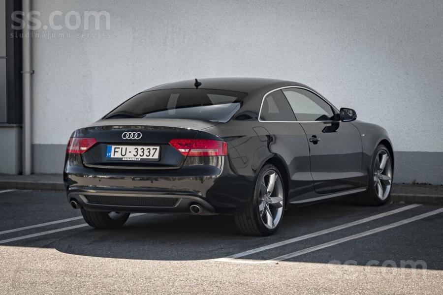 Melns Audi A5 2011 Rīga, ar dzinēja tilpumu 3.00 L un nobraukumu 298 tūkst. km par 8450 €, foto 5 vietnē AUTOMOTO.COM.LV