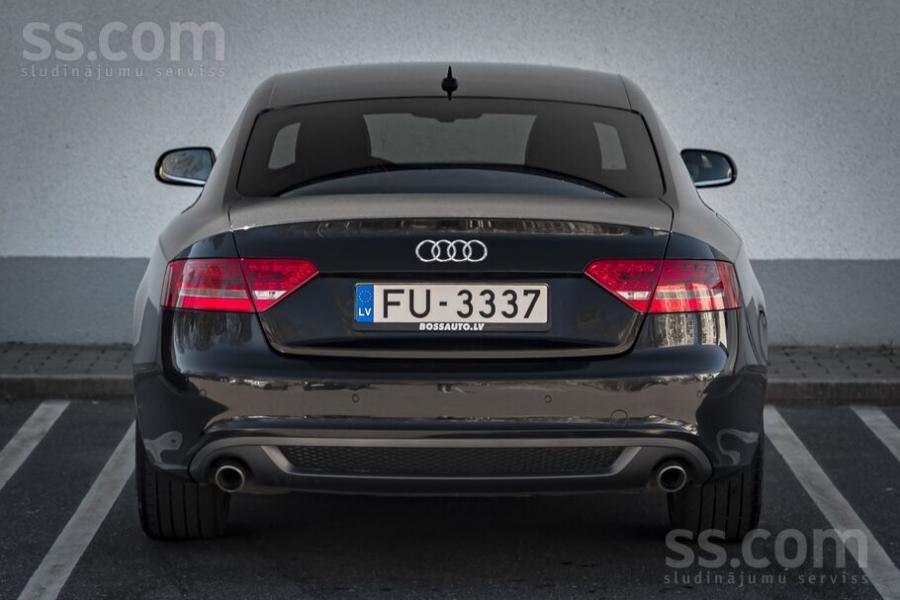 Melns Audi A5 2011 Rīga, ar dzinēja tilpumu 3.00 L un nobraukumu 298 tūkst. km par 8450 €, foto 6 vietnē AUTOMOTO.COM.LV