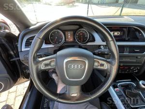 Black Audi A5 2011 in Talsi, with an engine capacity of 3.00 L and mileage of 243 thousand km for 8300 €, photo 15 on AUTOMOTO.COM.LV