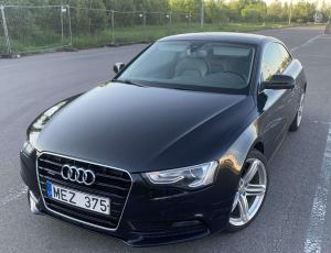 Black Audi A5 2011 in Vilnius, with an engine capacity of 2.97 L and mileage of 354 thousand km for 7700 €, photo 1 on AUTOMOTO.COM.LV