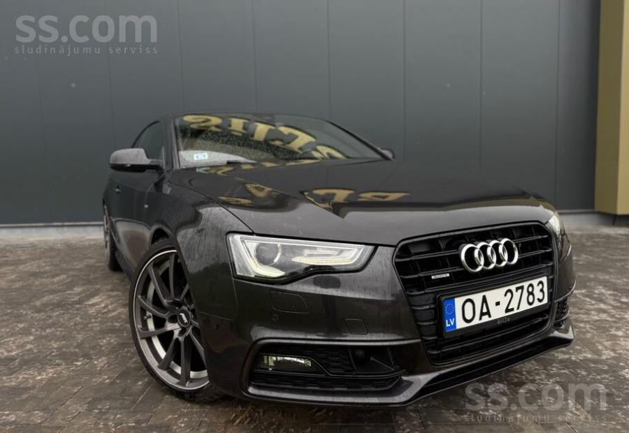 Melns Audi A5 2012 Kuldīga, ar dzinēja tilpumu 3.00 L un nobraukumu 207 tūkst. km par 11300 €, foto 2 vietnē AUTOMOTO.COM.LV