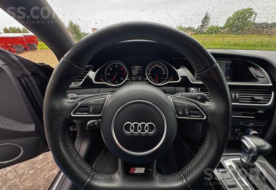 Melns Audi A5 2012 Kuldīga, ar dzinēja tilpumu 3.00 L un nobraukumu 207 tūkst. km par 11300 €, foto 8 vietnē AUTOMOTO.COM.LV