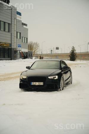 Black Audi A5 2012 in Riga, with an engine capacity of 2.00 L and mileage of 155 thousand km for 8950 €, photo  on AUTOMOTO.COM.LV