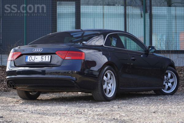 Black Audi A5 2012 in Riga, with an engine capacity of 1.80 L and mileage of 162 thousand km for 8490 €, photo 5 on AUTOMOTO.COM.LV
