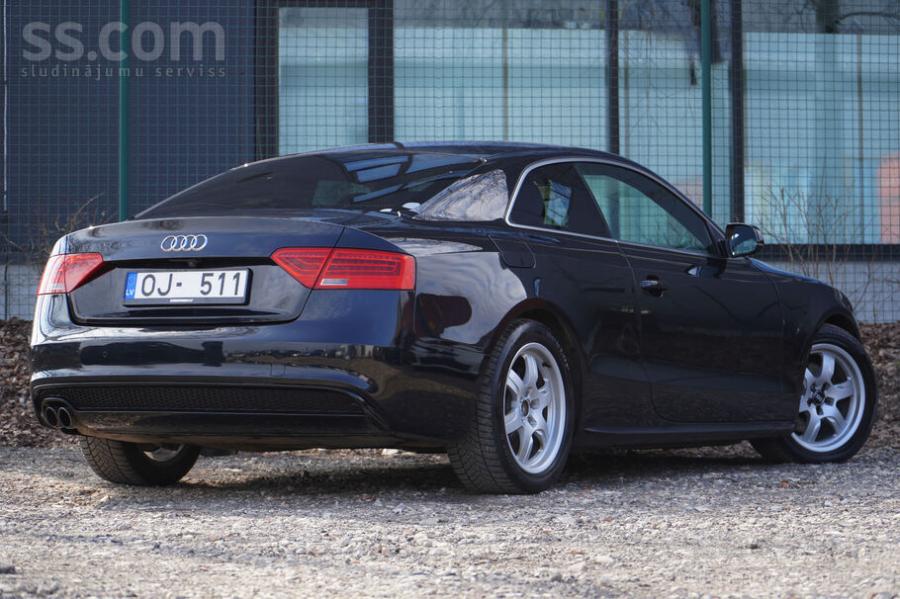 Melns Audi A5 2012 Rīga, ar dzinēja tilpumu 1.80 L un nobraukumu 162 tūkst. km par 8490 €, foto 6 vietnē AUTOMOTO.COM.LV