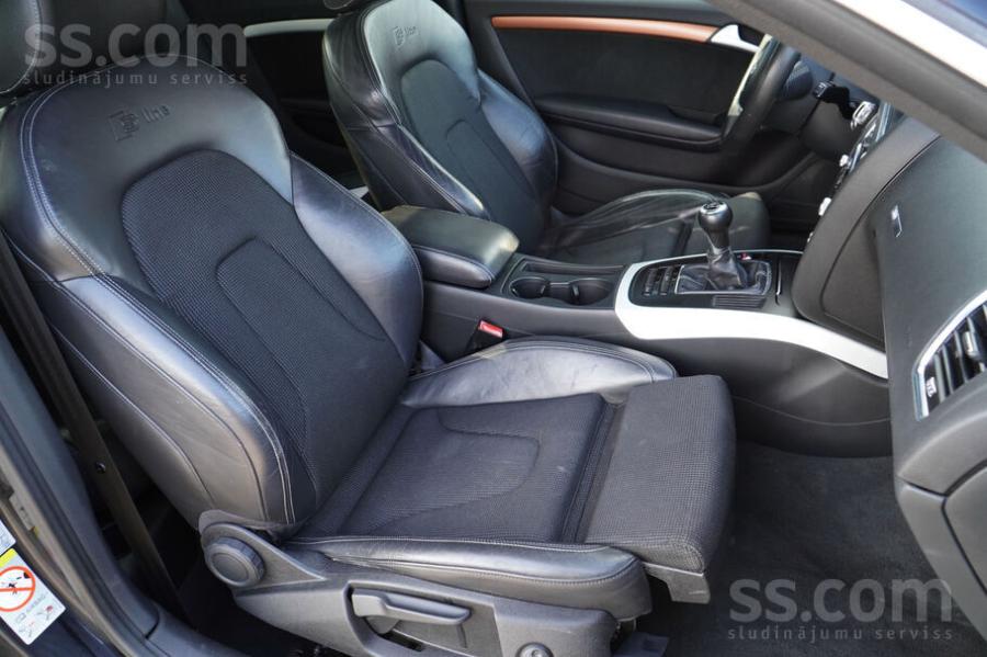 Melns Audi A5 2012 Rīga, ar dzinēja tilpumu 1.80 L un nobraukumu 162 tūkst. km par 8490 €, foto 12 vietnē AUTOMOTO.COM.LV