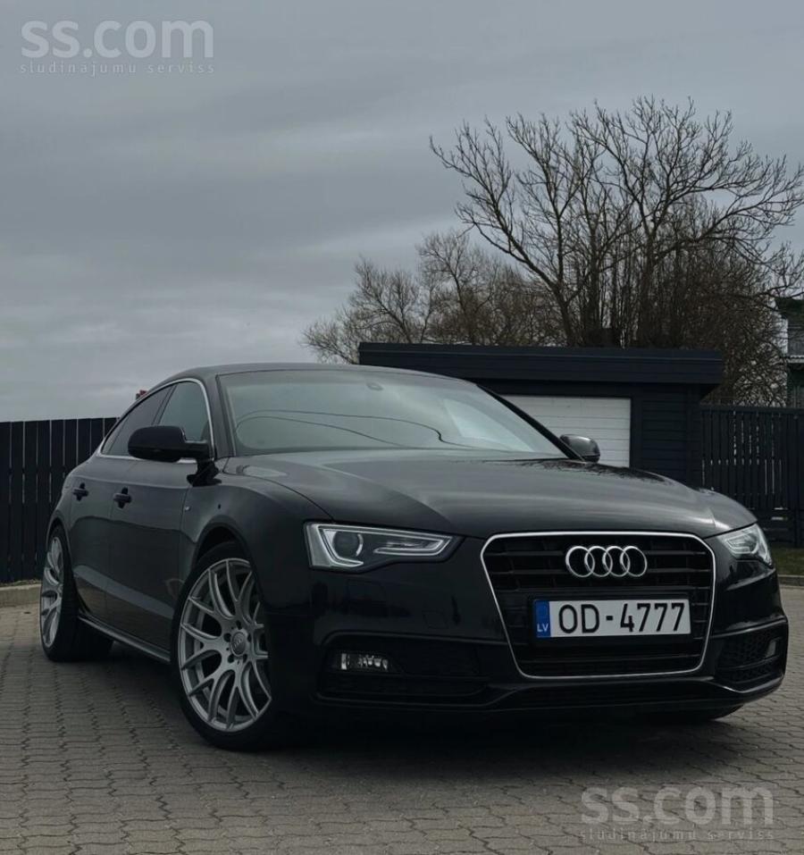 Melns Audi A5 2012 Liepāja, ar dzinēja tilpumu 1.80 L un nobraukumu 194 tūkst. km par 11500 €, foto 1 vietnē AUTOMOTO.COM.LV