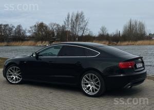 Melns Audi A5 2012 Liepāja, ar dzinēja tilpumu 1.80 L un nobraukumu 194 tūkst. km par 11500 €, foto 3 vietnē AUTOMOTO.COM.LV