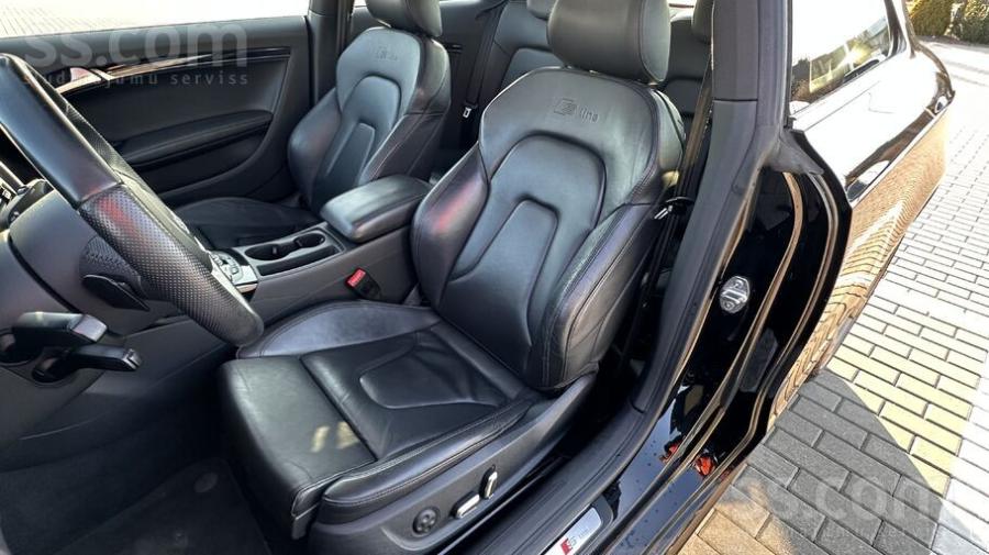 Black Audi A5 2012 in Riga, with an engine capacity of 3.00 L and mileage of 0 thousand km for 9300 €, photo 16 on AUTOMOTO.COM.LV