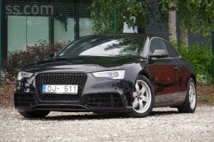 Melns Audi A5 2012 Rīga, ar dzinēja tilpumu 1.80 L un nobraukumu 162 tūkst. km par 8490 €, foto  vietnē AUTOMOTO.COM.LV