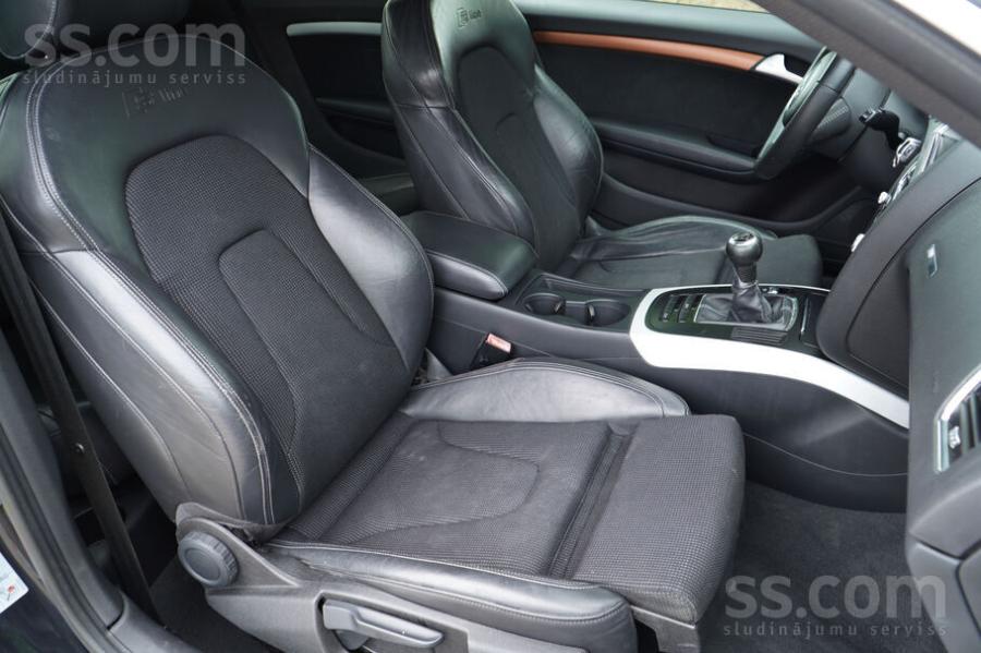 Melns Audi A5 2012 Rīga, ar dzinēja tilpumu 1.80 L un nobraukumu 162 tūkst. km par 8490 €, foto 17 vietnē AUTOMOTO.COM.LV