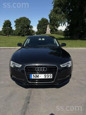 Melns Audi A5 2012 Rīga, ar dzinēja tilpumu 2.00 L un nobraukumu 267 tūkst. km par 8250 €, foto  vietnē AUTOMOTO.COM.LV