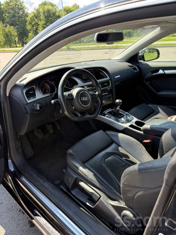 Melns Audi A5 2012 Rīga, ar dzinēja tilpumu 2.00 L un nobraukumu 267 tūkst. km par 8250 €, foto 9 vietnē AUTOMOTO.COM.LV