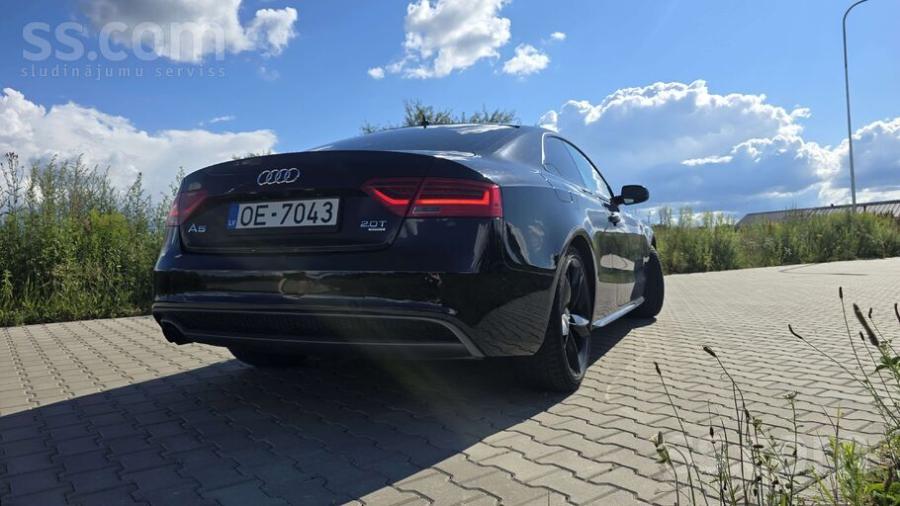 Melns Audi A5 2012 Rīga, ar dzinēja tilpumu 2.00 L un nobraukumu 245 tūkst. km par 13350 €, foto 5 vietnē AUTOMOTO.COM.LV