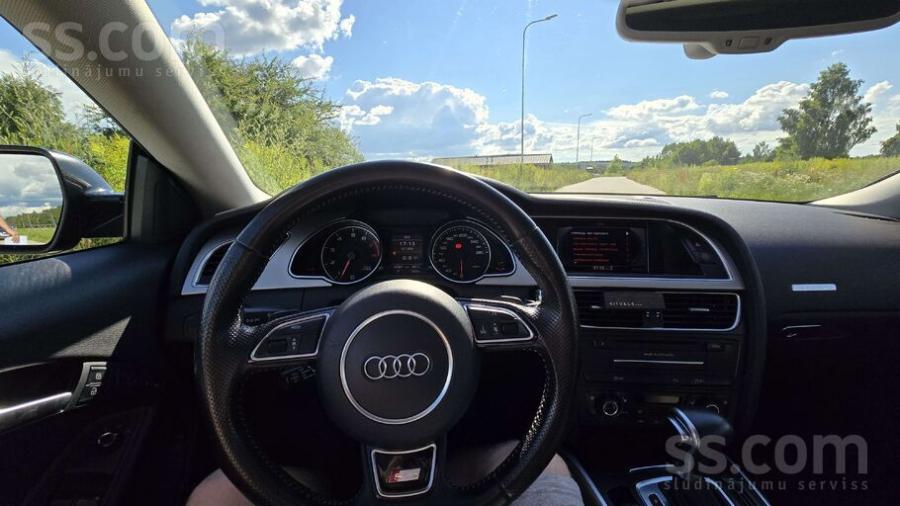 Melns Audi A5 2012 Rīga, ar dzinēja tilpumu 2.00 L un nobraukumu 245 tūkst. km par 13350 €, foto 13 vietnē AUTOMOTO.COM.LV