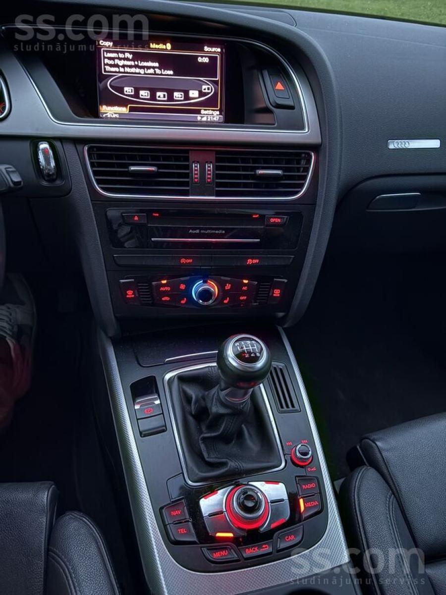 Melns Audi A5 2012 Rīga, ar dzinēja tilpumu 2.00 L un nobraukumu 267 tūkst. km par 8250 €, foto 14 vietnē AUTOMOTO.COM.LV