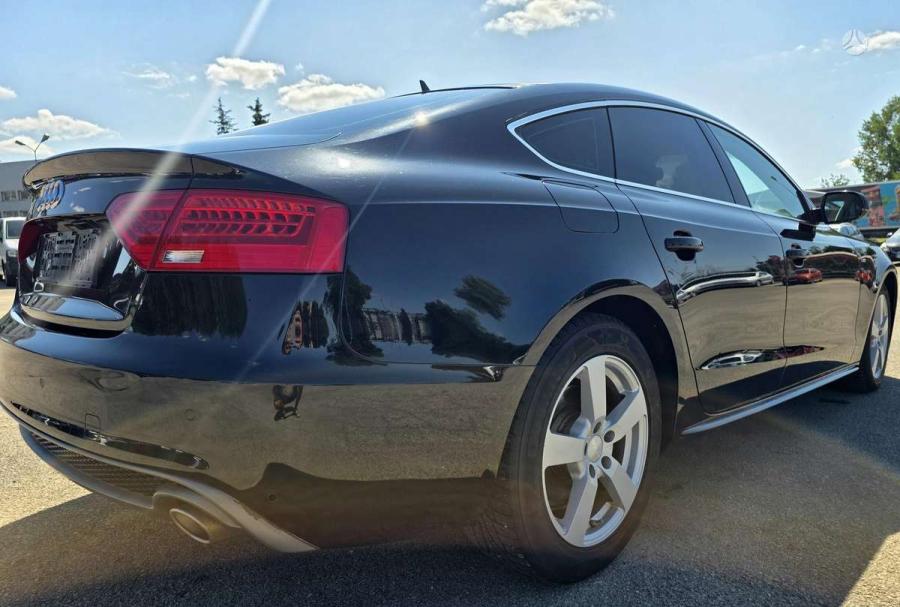 Melns Audi A5 2012 Marijampole, ar dzinēja tilpumu 2.97 L un nobraukumu 272 tūkst. km par 7250 €, foto 5 vietnē AUTOMOTO.COM.LV